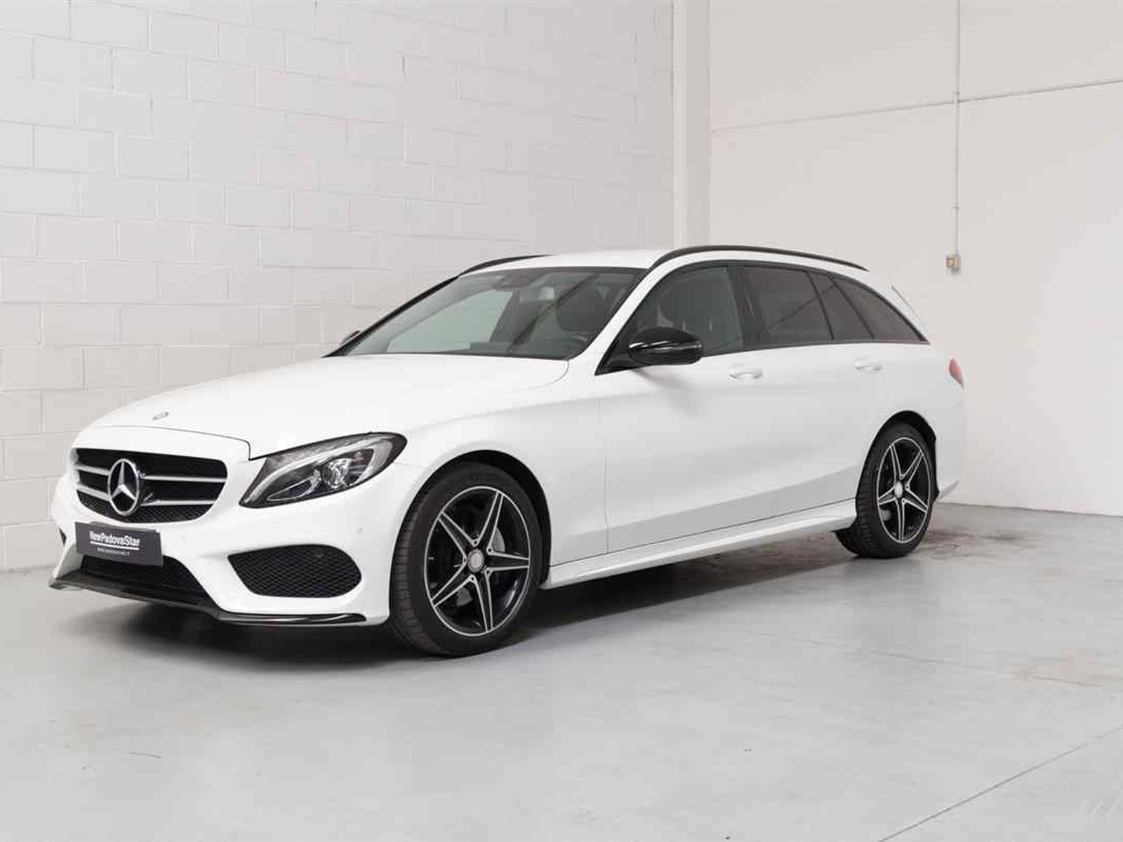 Mercedes Classe C SW SW 200 d (BT) Premium auto usato bianco 006U1850